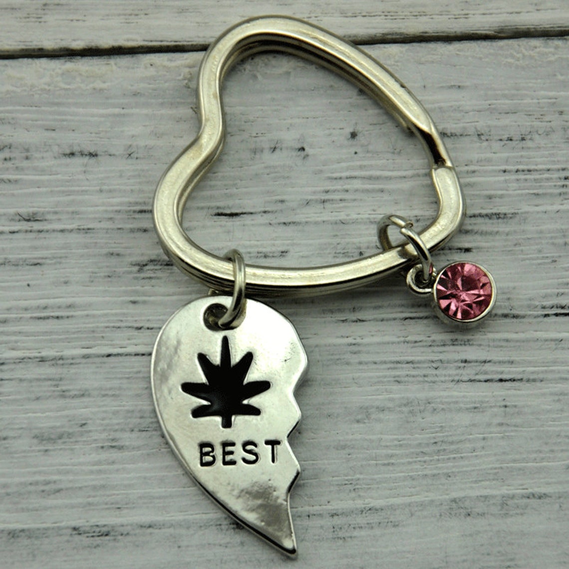 Best Buds Broken Heart Key Chain SetBest Buds Keychain Set | Etsy