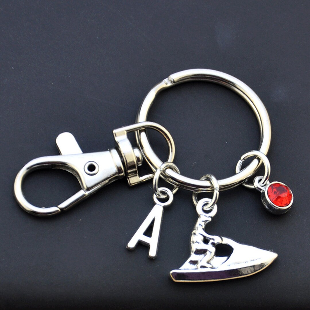 Jet Ski Keychain,jet Ski Gifts, Jet Ski Keyring, Jet Skiing Gifts ...