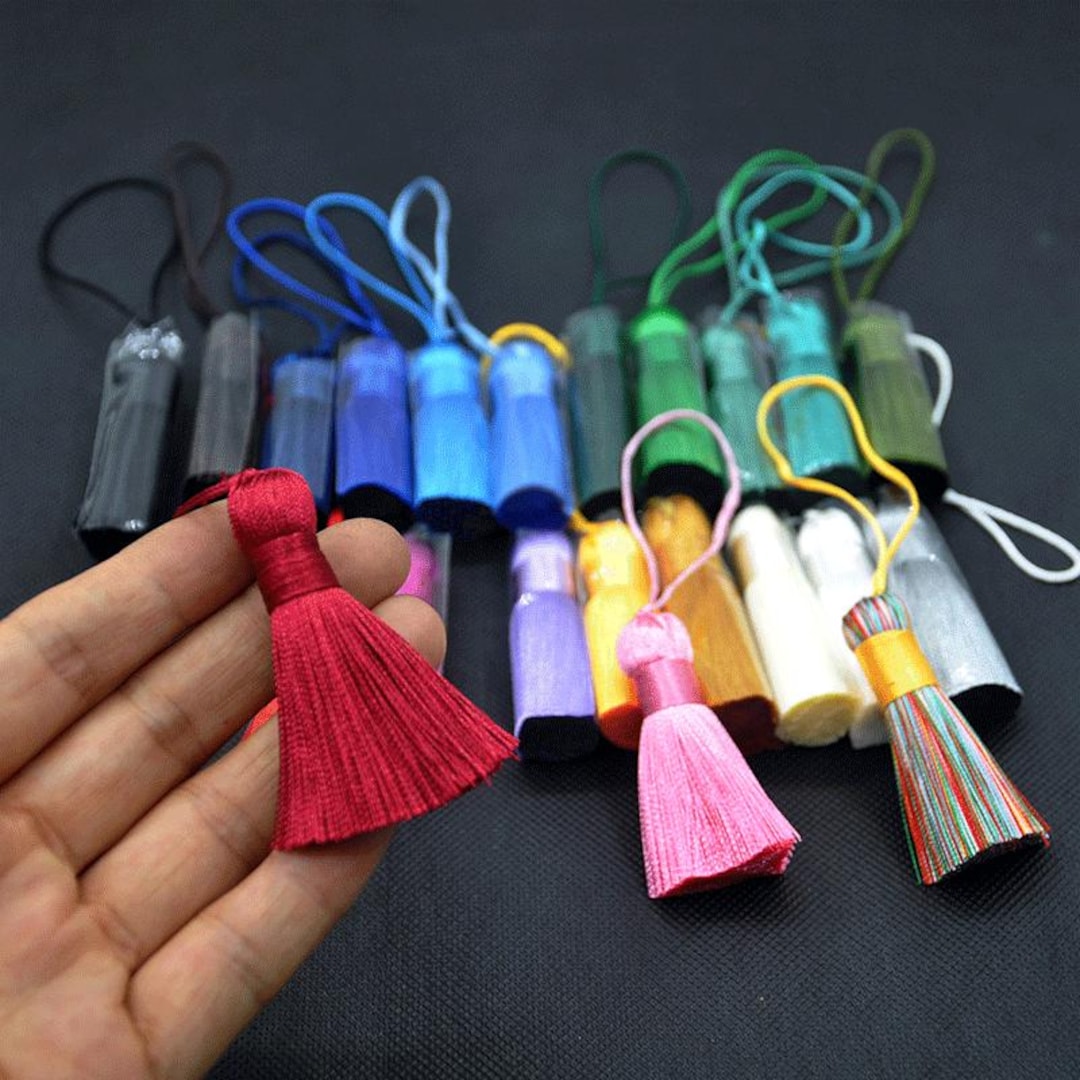 5cm High Quality Silky Thread Tassel，tassel Craft,mala Tassel，silk ...