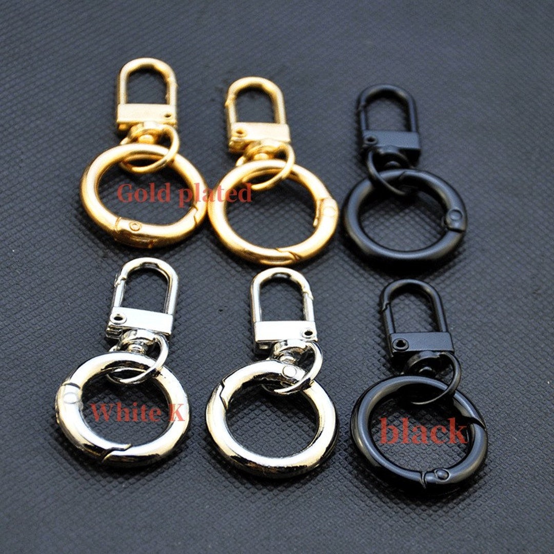 Assorted Color Clasp Hook With Round Spring Ring Clasps,round Spring ...