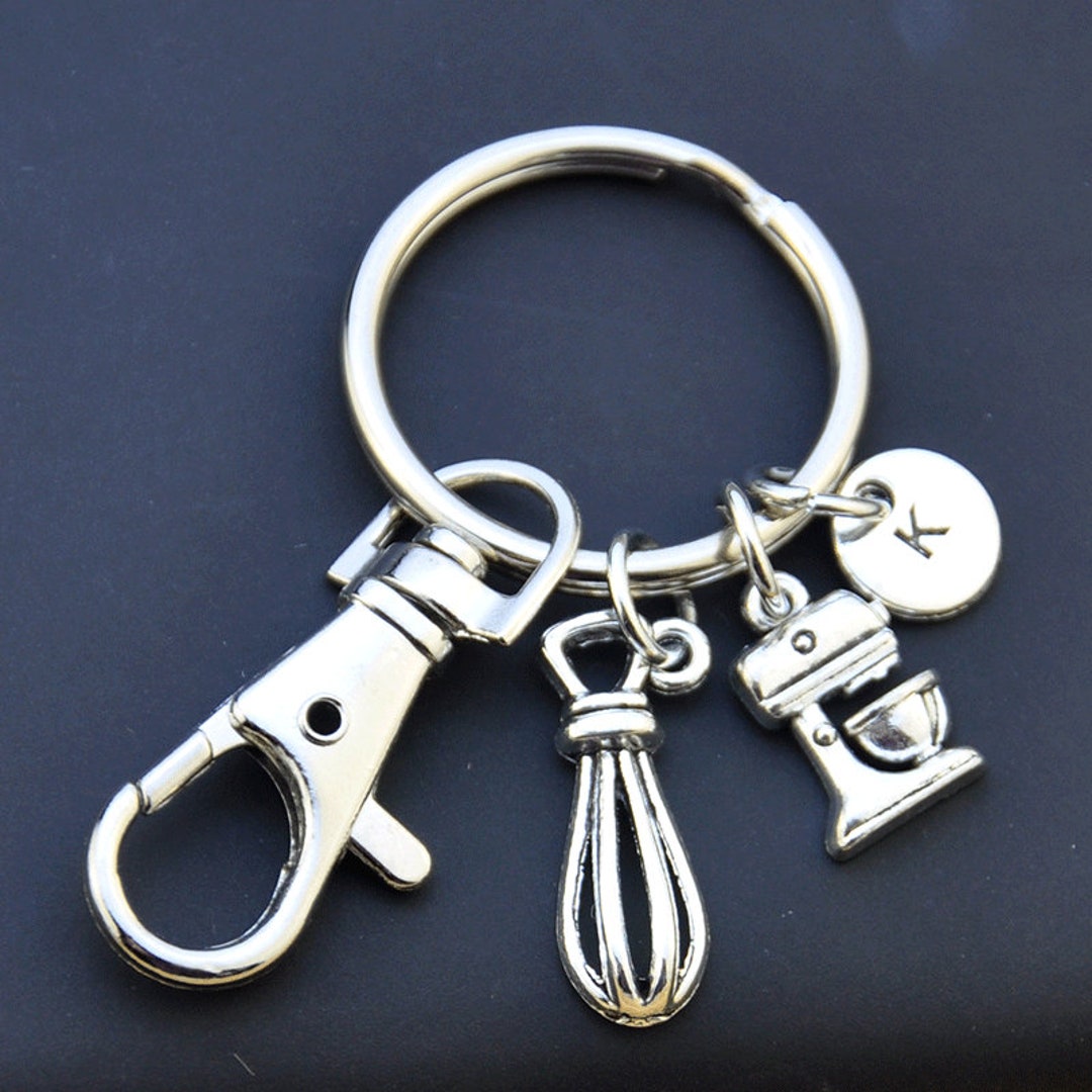 Baking Gifts, Cooking Gifts, Baking Keyring, Baking Keychain, Chef ...