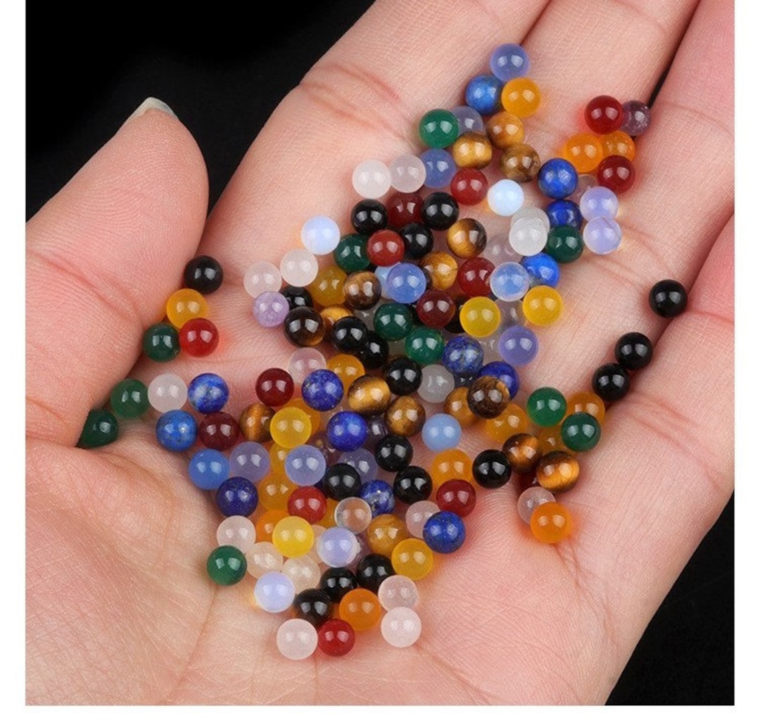 Wholesale Natural Small Ball No Hole Crystal Sphere Gemstone Undrilled ...