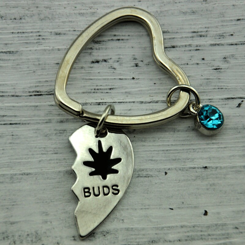 Best Buds Broken Heart Key Chain SetBest Buds Keychain Set | Etsy
