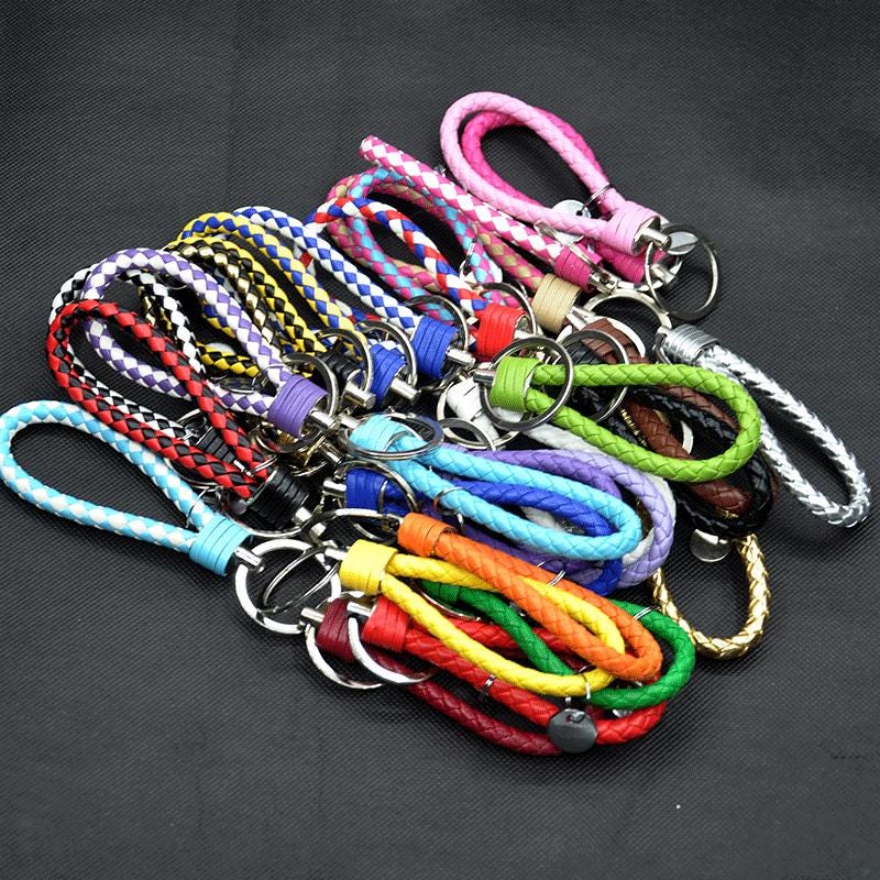 Braided Keychain - Etsy