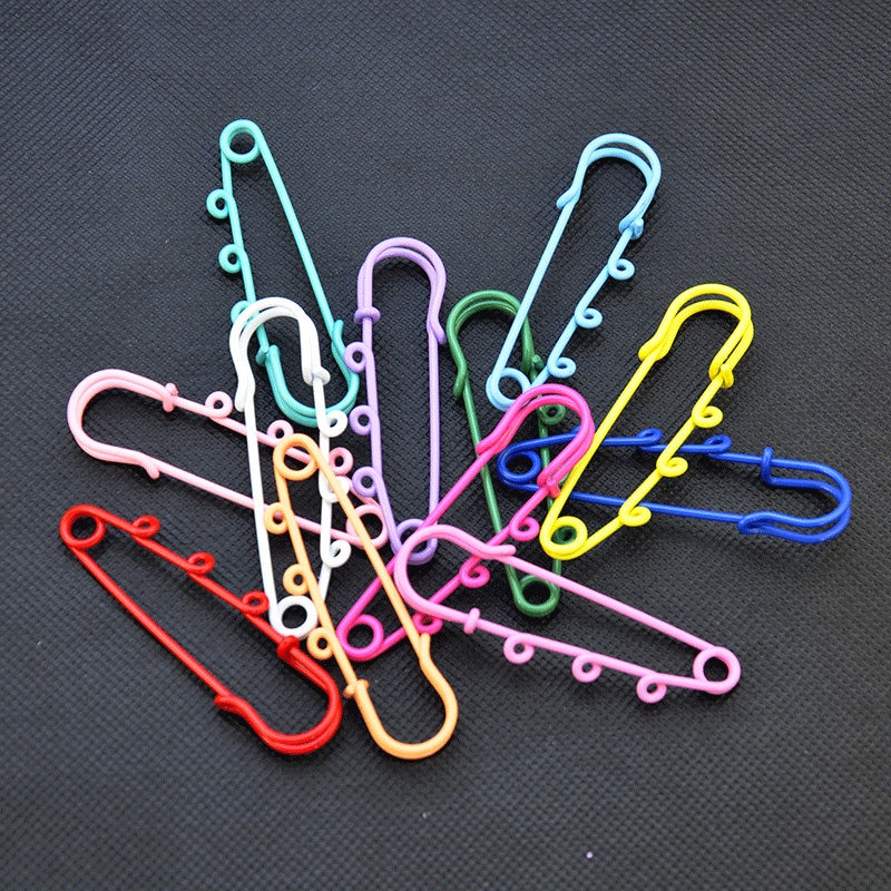 Colored Safety Pins - Etsy