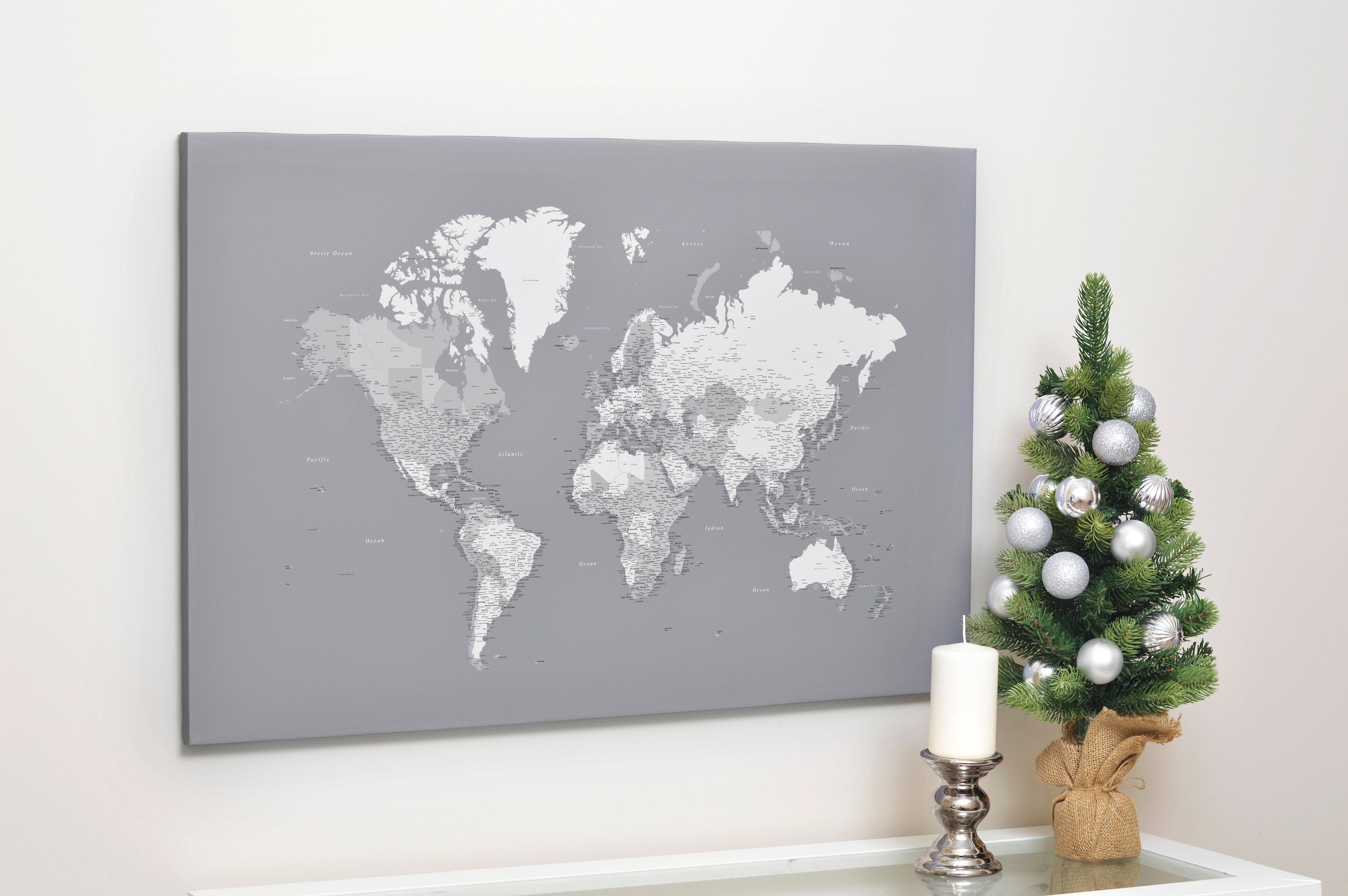 Personalized Travel Map Push Pin World Map Canvas World Map - Etsy