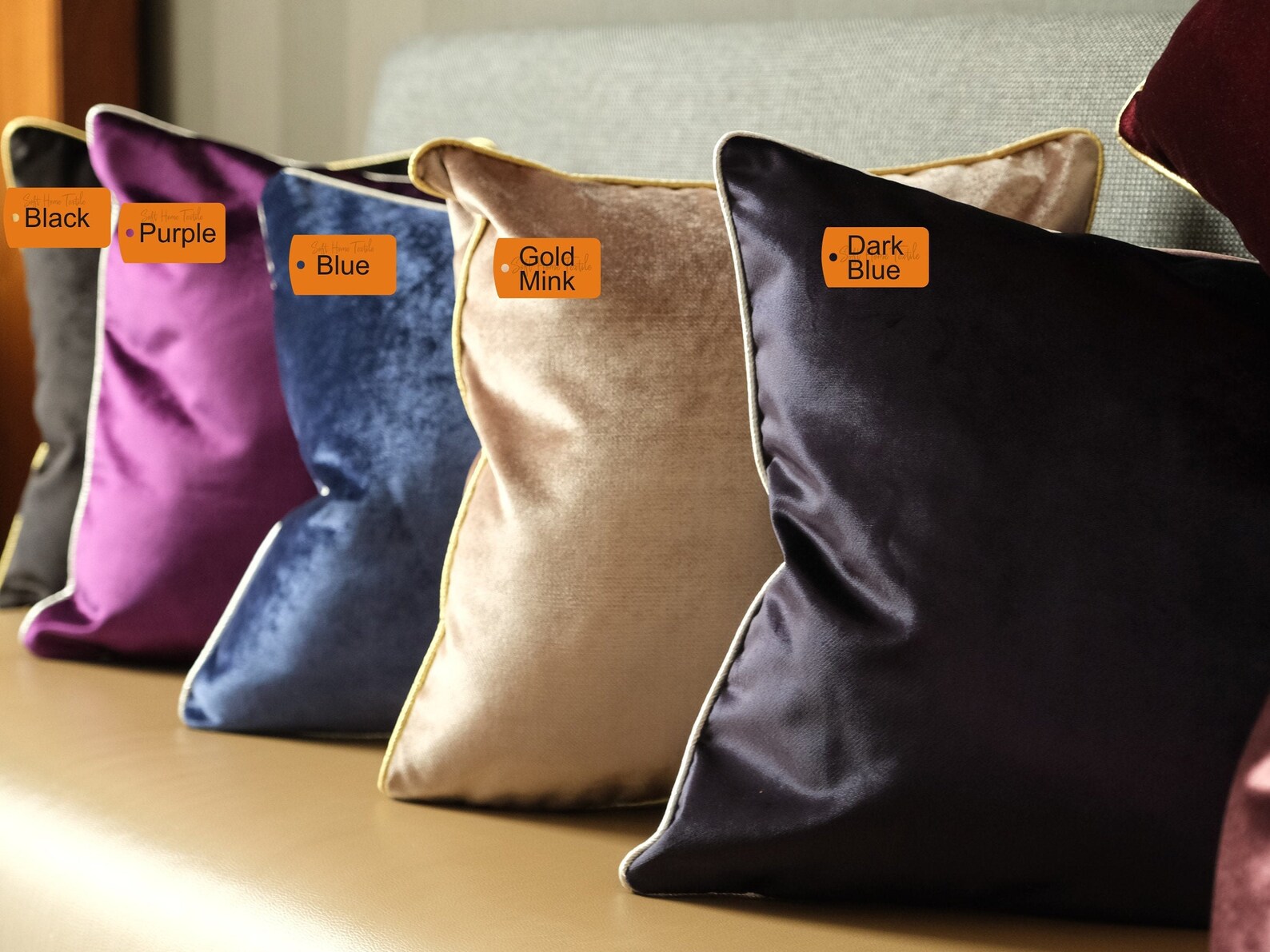 Dark Rose Pillowcase Rose Color Decorative Pillow Covers - Etsy