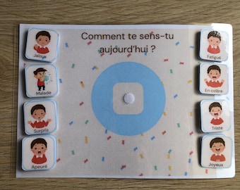 Comment te sens-tu aujourdhui Expression des émotions chez lenfant ...