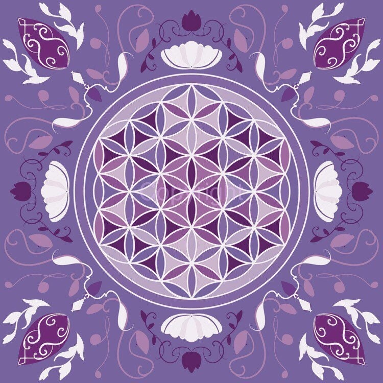 Digital Flower of Life Instant Download Sacred Geometry - Etsy