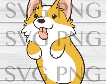 Corgi svg | Etsy