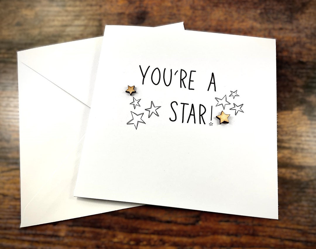 You're a Star Card | A Level | GCSE | Achievement | Thanks | Success ...