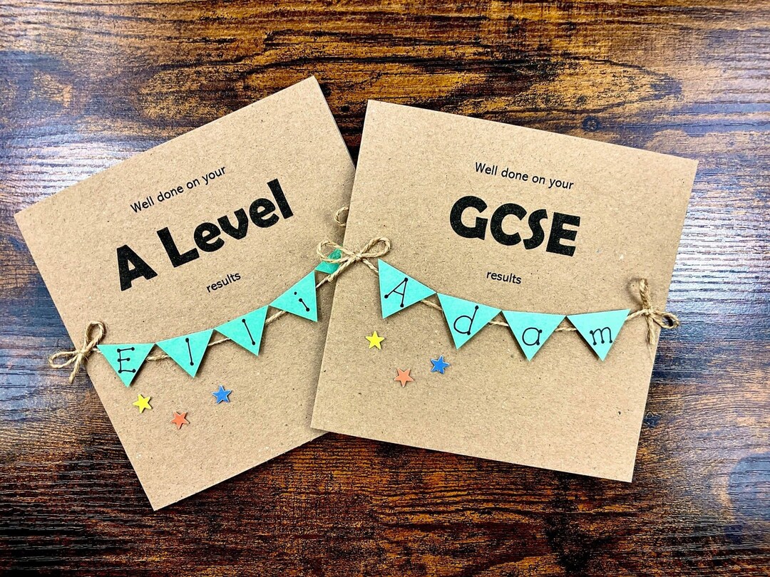 A Level, GCSE, Exam - Congratulations / Well Done Card - Any Name on ...