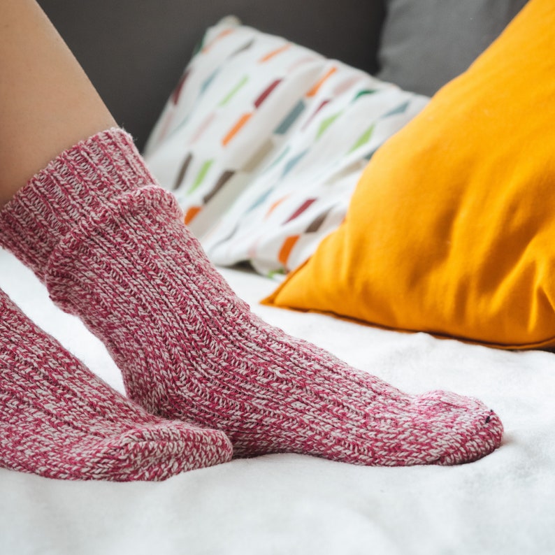Merino Socks, 100% Merino Wool, Soft and Warm and Thick, High Quality ...