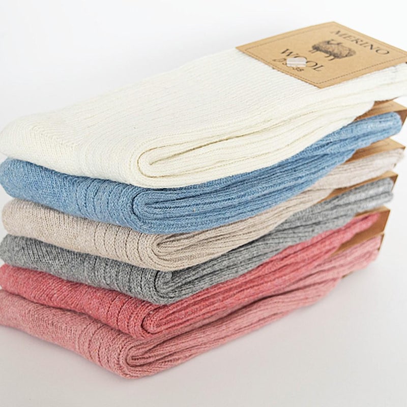 Pure Wool Womens Socks - Etsy UK