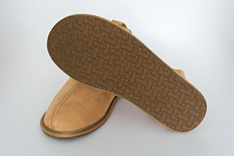 Men's Women's Genuine Sheepskin Slippers 100% Real Fur - Etsy