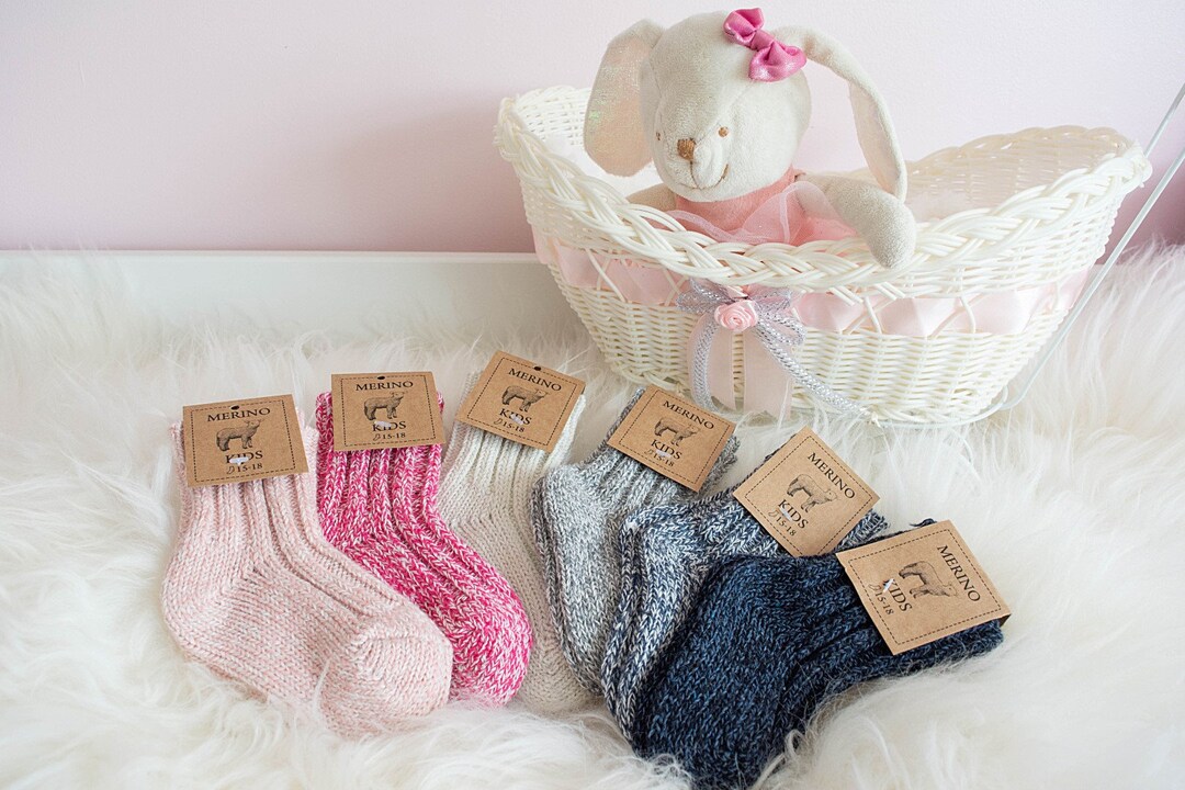 Kids Merino Socks Natural Merino Wool Baby Socks Hand Made - Etsy