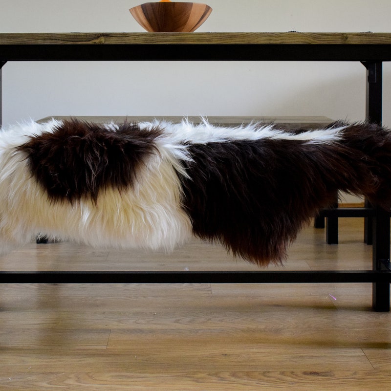 Sheepskin Bench - Etsy