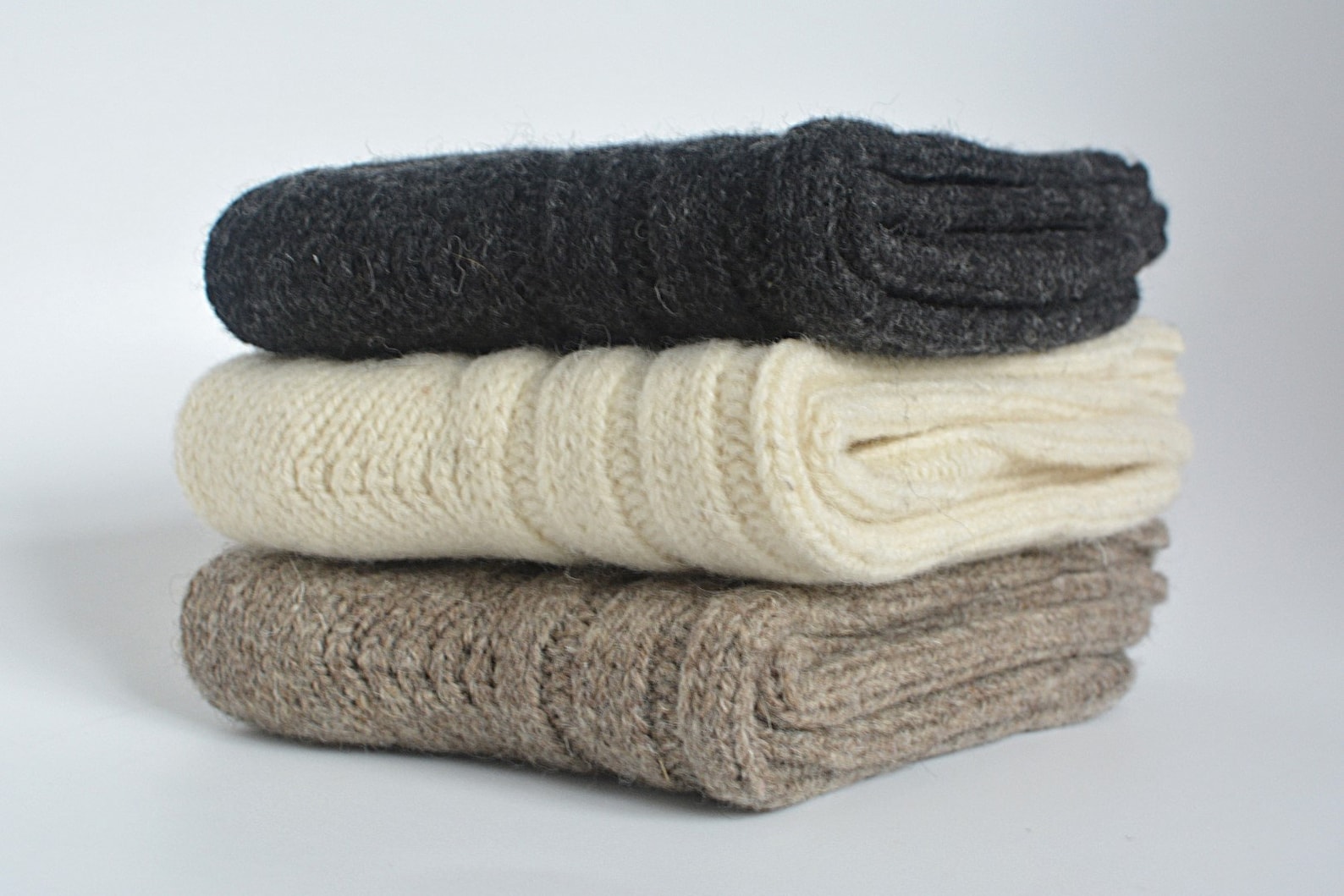 Merino Socks, 100% Merino Wool, Soft and Warm, Unisex Socks Very Thick ...