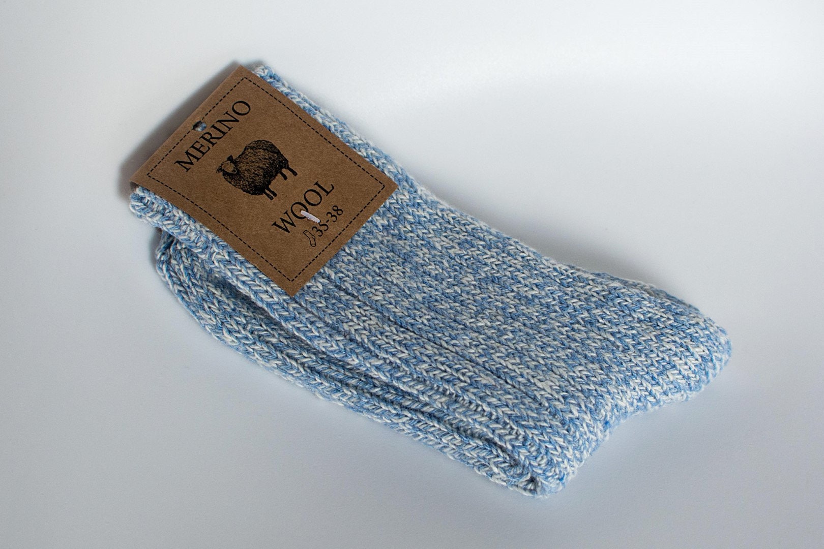 Merino Socks 100% Merino Wool Soft and Warm and Thick Women | Etsy UK