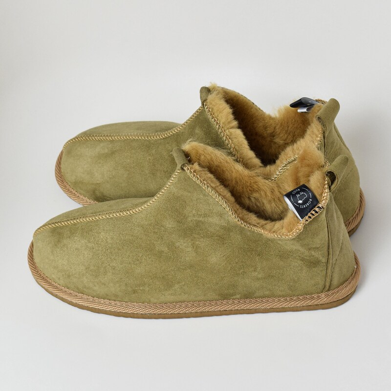 Mens Sheepskin Mule Slipper - Etsy UK