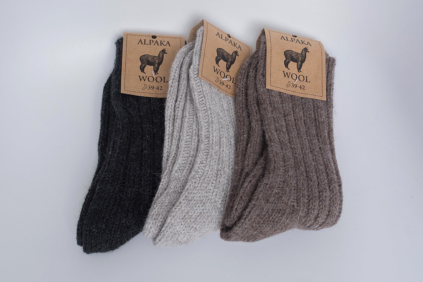 Alpaca Wool Socks Extra Thick Warm Outdoor/indoor Very Soft!!! Men ...