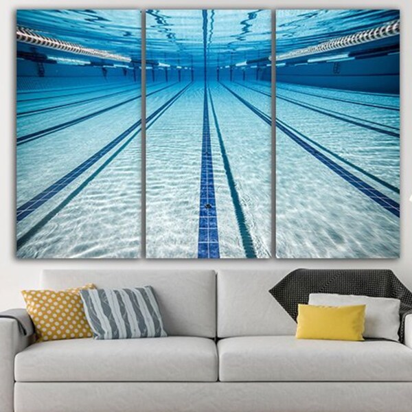 Swimmer Art - Etsy UK