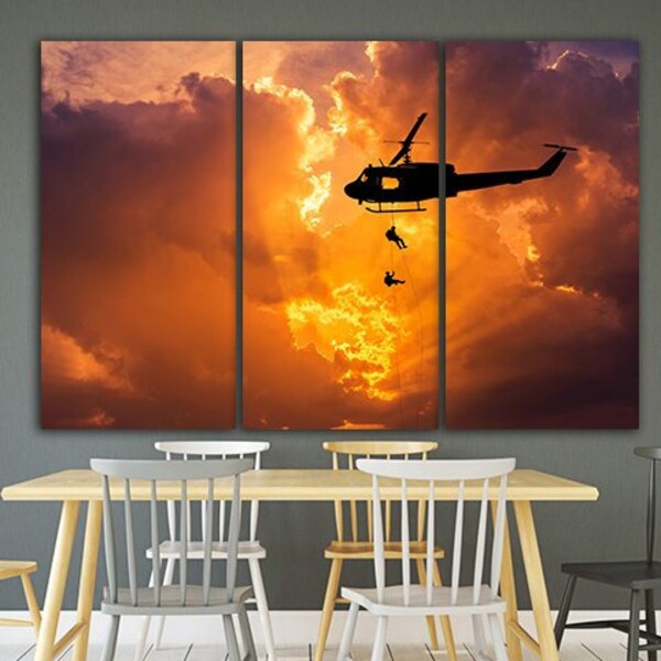 Helicopter Decor - Etsy