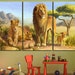 Lion Canvas Lion Print Lion Wall Art Nursery Decor Kid Wall - Etsy