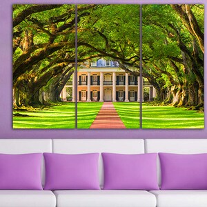 Oak Trees Canvas Oak Trees Print Oak Wall Art Oak Poster Oak Decor ...