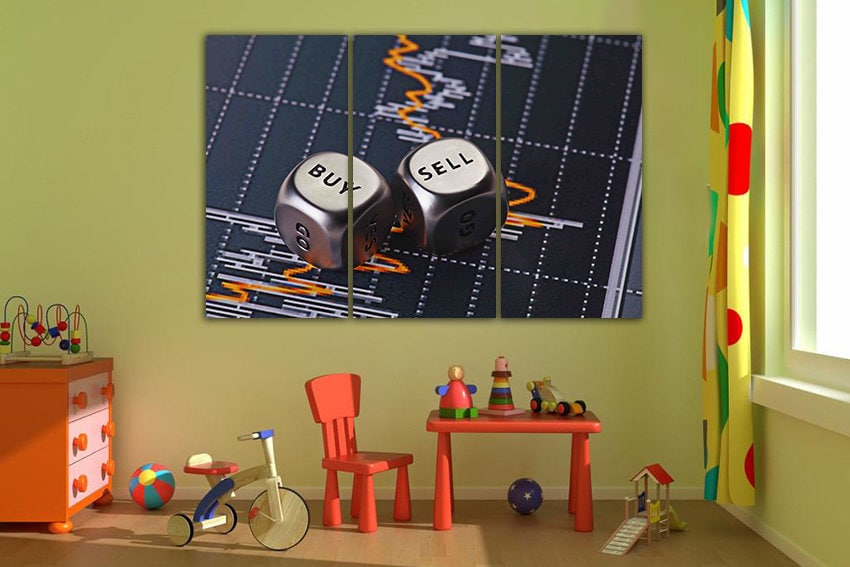 Trading Canvas Trading Print Stock Market Trading Wall Décor - Etsy UK