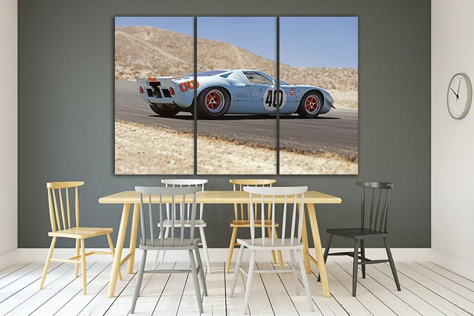 Panel Wall Art Car Canvas Transport Wall Print Sport Car Wall | Etsy