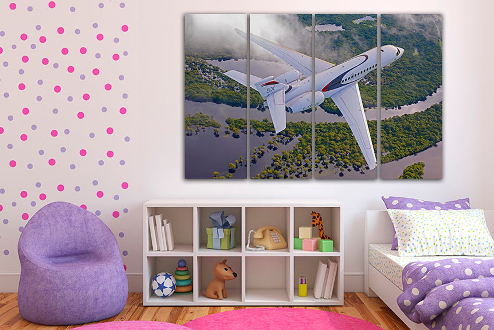 Large Canvas Art Airplane Plane Canvas Mechanism Decor - Etsy
