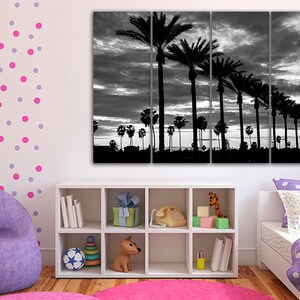California Print Large Canvas Set California Wall Art City Wall Decor ...