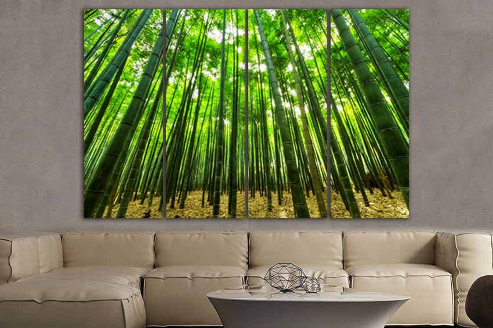 Bamboo Forest Bamboo Trees Bamboo Canvas Bamboo Print Trees in - Etsy