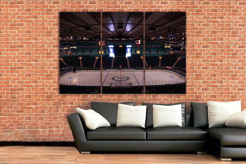 Ice Rink Panel Art Hockey Arena Hockey Canvas Rink Print Rink - Etsy