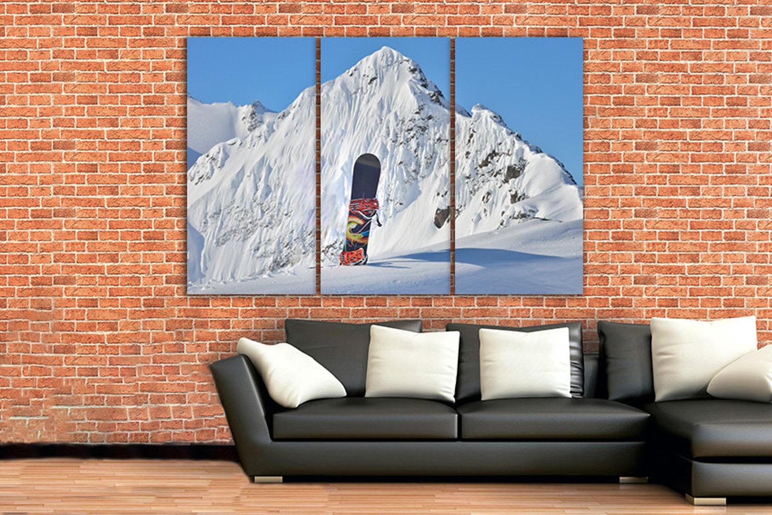Snowboard Print Wall Art Canvas Sport Décor Snowboard Canvas - Etsy