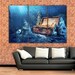 Treasure Chest Ocean Treasure Print Treasure Canvas Nursery Decor Sea ...