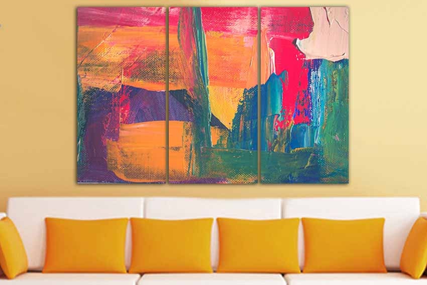 Abstract Canvas Set Unique Modern Art Abstract Photo Abstract | Etsy