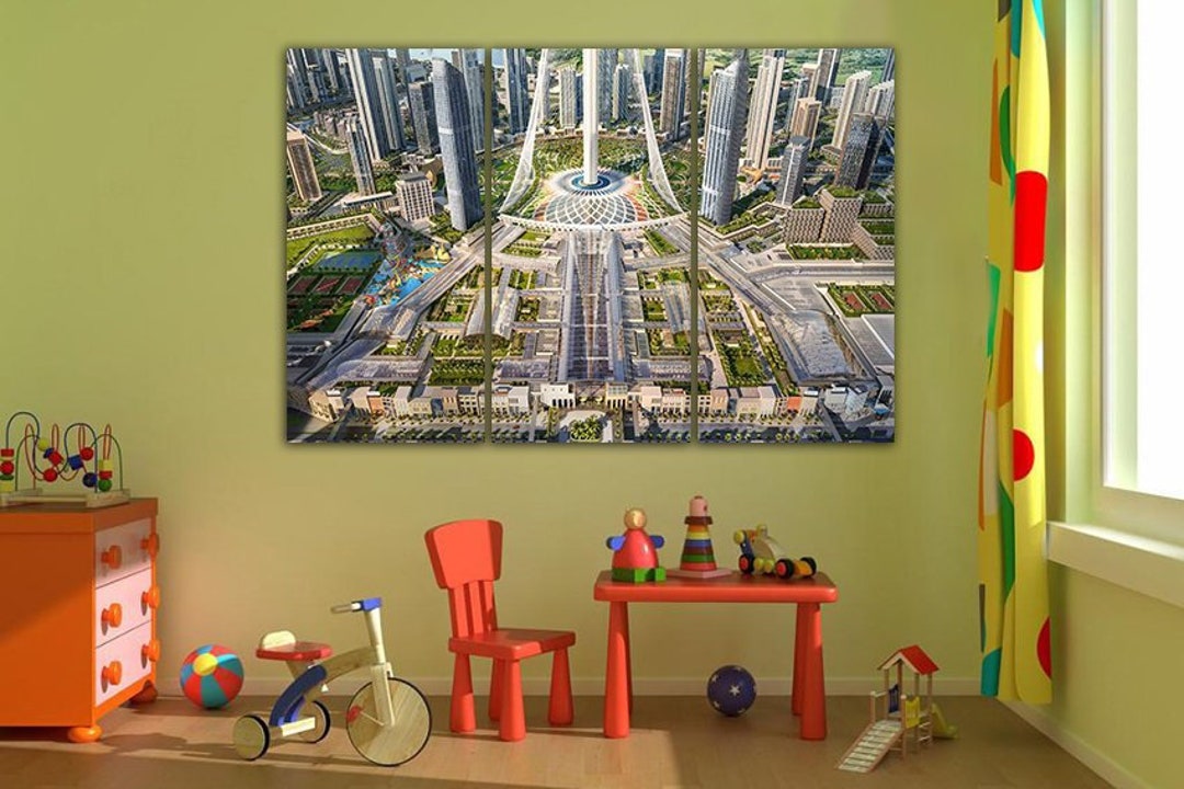Art Canvas Dubai Canvas Dubai City Dubai Home Art Dubai Wall Decor ...
