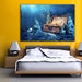 Treasure Chest Ocean Treasure Print Treasure Canvas Nursery Decor Sea ...