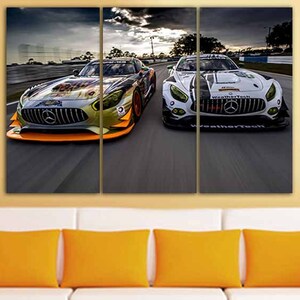 Print on Canvas Car Wall Print Nursery Wall Art Transport Decor ...