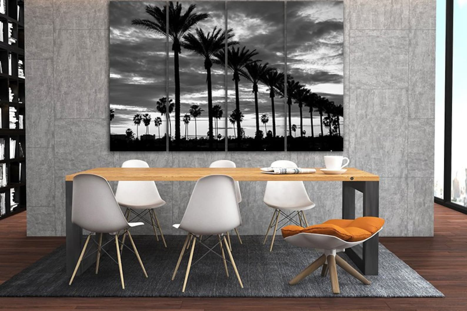 California Print Large Canvas Set California Wall Art City - Etsy