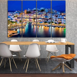 Greece Wall Art Crete Greece Greek Art Greece Canvas Art Island Photo ...