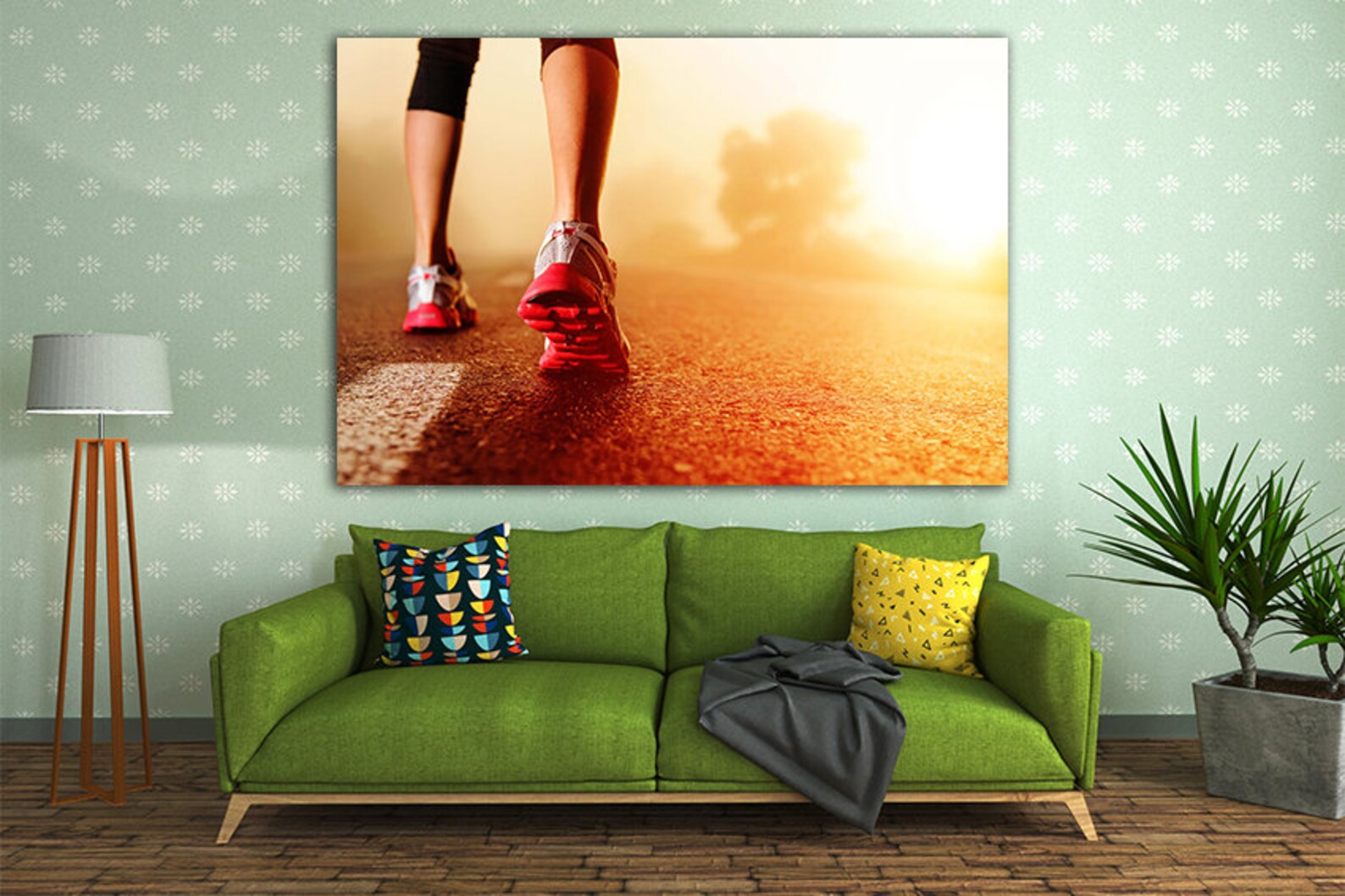 Running Canvas Set Sports Running Sports Decor Room Running - Etsy