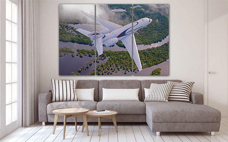 Large Canvas Art Airplane Plane Canvas Mechanism Decor - Etsy