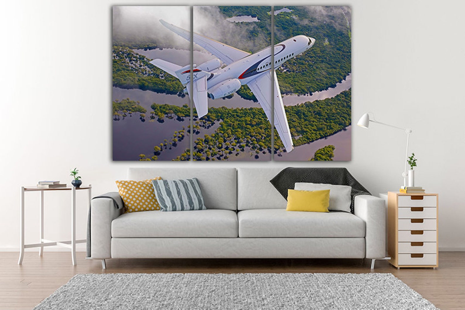 Large Canvas Art Airplane Plane Canvas Mechanism Decor - Etsy