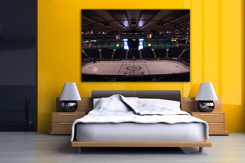 Ice Rink Panel Art Hockey Arena Hockey Canvas Rink Print Rink - Etsy