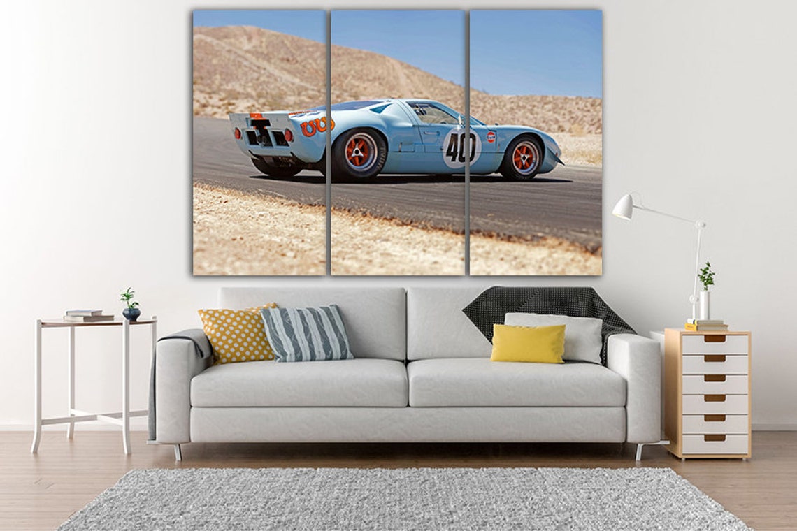 Panel Wall Art Car Canvas Transport Wall Print Sport Car Wall - Etsy