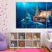 Treasure Chest Ocean Treasure Print Treasure Canvas Nursery Decor Sea ...