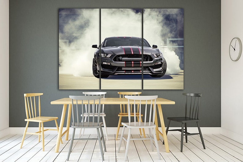 Wall art canvas Sport car print Mechanism decor Racing art | Etsy